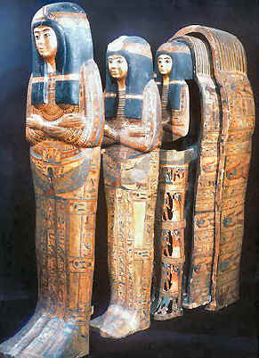 Les Momies - Les vases canopes